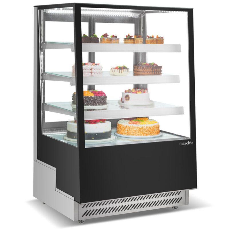Marchia TMB36 36" Refrigerated Bakery Display Case Straight Glass ...